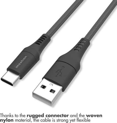 IMoshion Oplader Inclusief USB A Naar USB C Kabel Lader Adapter 20 Watt Snellader Bol