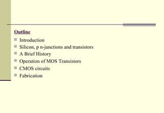 Vlsi Design And Fabrication Ppt PPT Physics Science