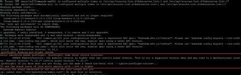 Error During Lab 22 Deploy A New Cluster — Linux Foundation Forums