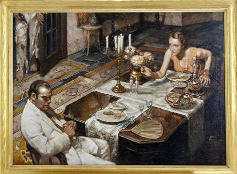 Ralph Pallen Coleman The Intruder For Sale At 1stdibs Formal Puzzle