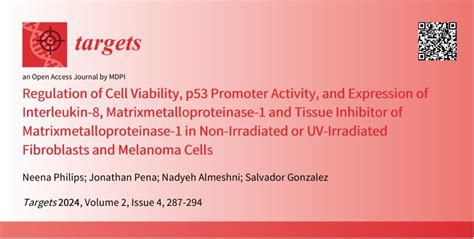Callforreading Fibroblasts Melanoma Hydrocortisone Uvirradiation Targets Mdpi