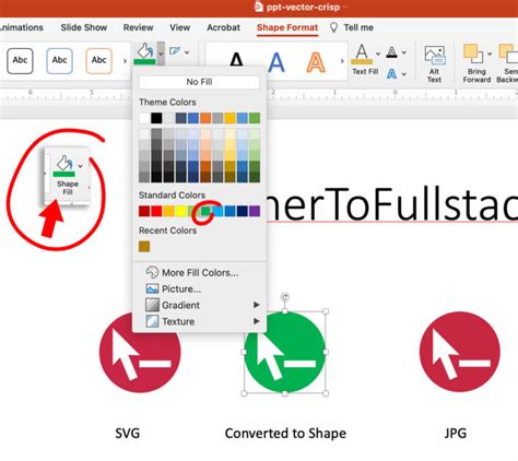Make Your Logo Appear Crisp In PowerPoint Designer To Fullstack