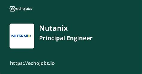 Nutanix Is Hiring Principal Engineer Nutanix Database As A Service