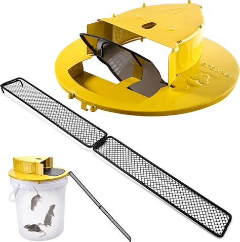 Amazon.com : Bucket Lid Mouse Trap Mouse Trap Bucket Indoor Outdoor | Humane Mouse Trap | Mouse ...