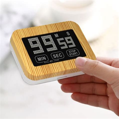 Touch Screen Luminous Kitchen Timer Lcd Display Ma Grandado