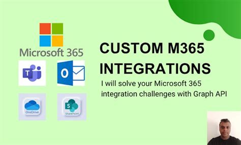 Solve Your M365 Integration Challenges With Microsoft Graph Api By Cre8tiveworks Fiverr