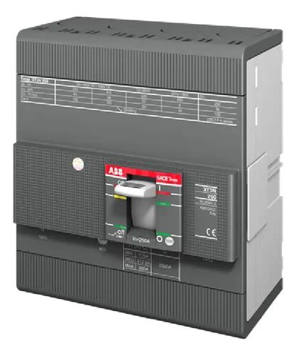 Interruptor Abb Tmax Xt 4p In 250a Icu 36ka Mismo Precio En Cuotas