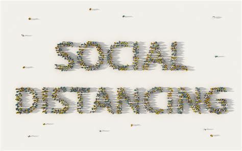 소셜 미디어와 흰색 배경에 대한 커뮤니티 개념에서 사회 분리 문자 텍스트를 형성하는 사람들의 큰 그룹 위에서 군중 그림의 3d