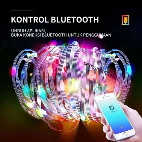 Jual Lampu Led Strip Running RGB M Dan M Smart App Bluetooth Remote Colokan USB Anti Air