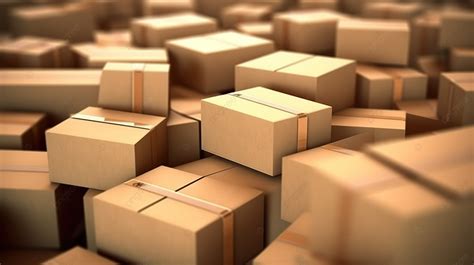 3d 렌더링 배송 상자 포장 및 물류 유통 준비 화물 상자 보관함 소포 배경 일러스트 및 사진 무료 다운로드 Pngtree