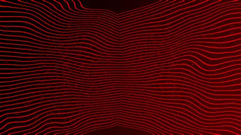 Red Color Wavy Lines With Wavy Particles Background 24187333 Stock