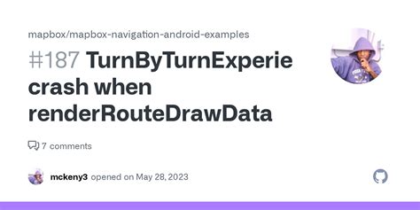 TurnByTurnExperienceActivity Crash When RenderRouteDrawData Issue Mapbox Mapbox