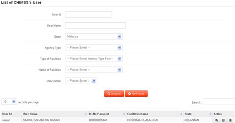 Carian Rekod Bagi Pengguna Sistem Menggunakan Codeignitor ~ Bpm Moh