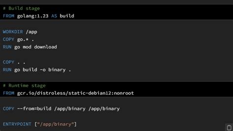 Оптимизация Docker образов с помощью многоэтапной сборки