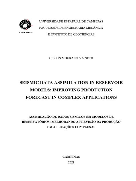 seismic data assimilation in reservoir models improving production
