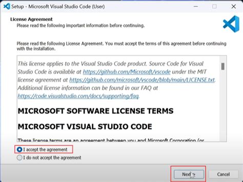 Installing Vs Code On Windows 1011