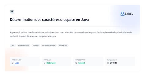 Tutoriels De Programmation Java Identification Des Caractères D