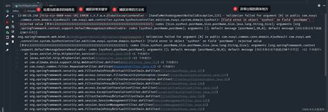 ruoyi vue触发参数验证异常示例 ruoyi vue框架 download抛出后台返回的异常 csdn博客