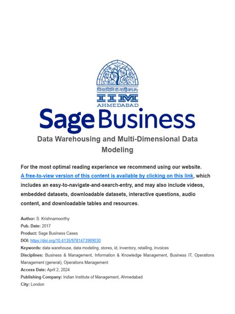data warehousing and multi dimensional data modeling pdf data