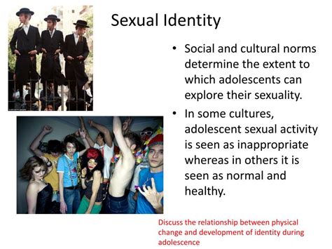 PPT Discuss The Relationship Between Physical Change And Development Of Identity During