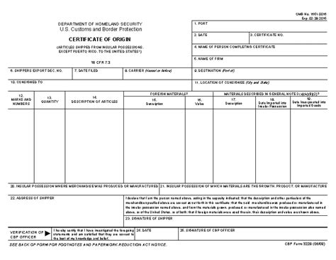Certificate Of Origin Template For Cargo Logistics Pdfsimpli