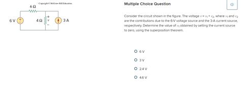 Multiple Choice Question Consider The Circuit StudyX