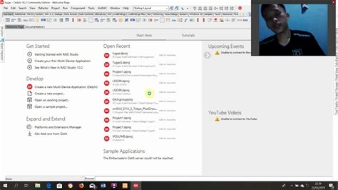 Database Delphi Menggunakan Unidac Youtube