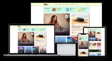 Blogxpress Blog And News Minimal Responsive HTML Template