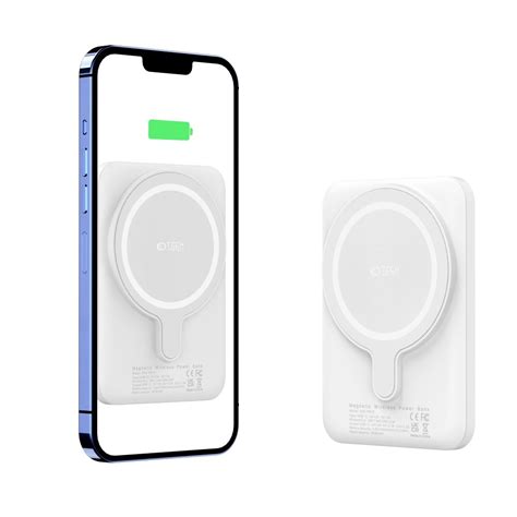 K P Tech Protect Mah Magsafe Powerbank Lifemag Vit Teknikhallen Se