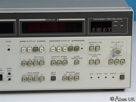 Hp Agilent 4275a Multi Frequency Impedance Analyser Lcr Meter