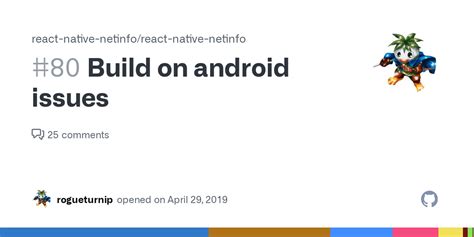 Build On Android Issues Issue 80 React Native Netinfo React Native Netinfo GitHub