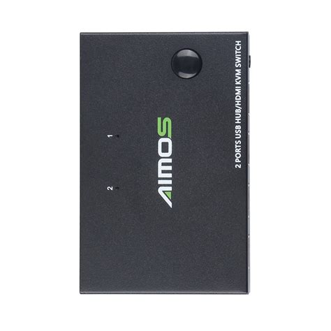 AIMOS AM KVM CC Ports USB HUB HDMI KVM Switch Without Extension Cable Alexnld Com