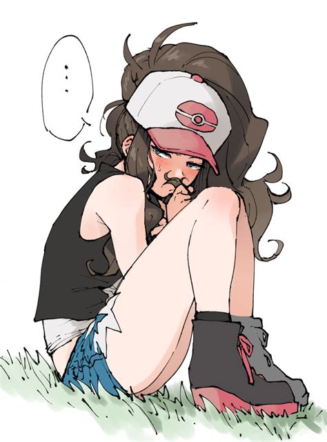 Henriiku Ahemaru Hilda Pokemon Nintendo Pokemon Pokemon Bw 1girl Ass Bare Legs
