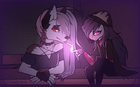 Loona X Octavia Ao Loona Helluva Boss Helluva Bosshelluva Boss Octavia X Male Reader