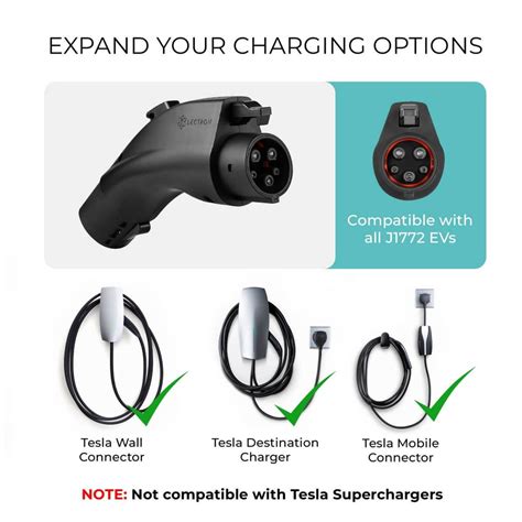 Lectron Tesla Supercharger Nacs To Ccs Adapter 500a 1000v Tesl