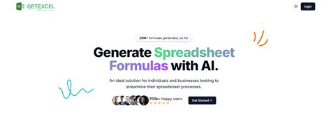 Gptexcel The Ultimate Ai Spreadsheet Assistant