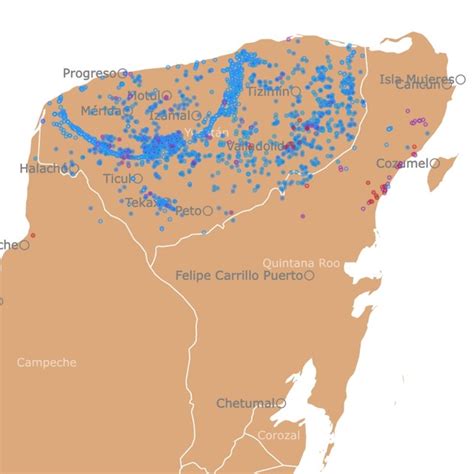 Interactive Map Of Mexicos Parks