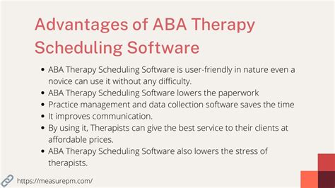 Ppt Aba Therapy Scheduling Software For Experts Measurepm