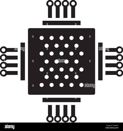Microchip Icon Vector Illustration Symbol Design Stock Vector Image And Art Alamy