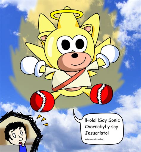 Sonic Chernobyl Dios By Daigfe On Deviantart