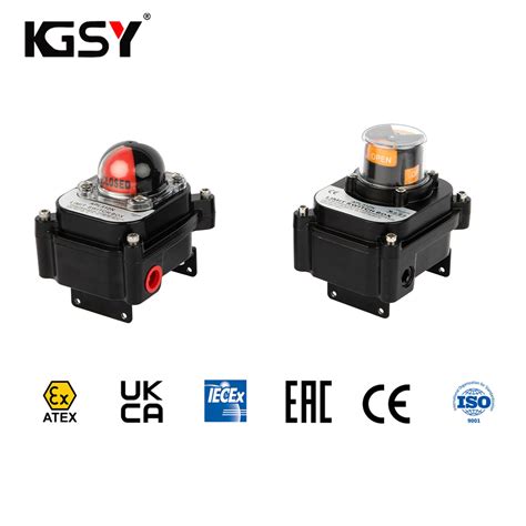 Pneumatic Air Actuator Apl310n Limit Switch Box For Pneumatic Ball Butterfly Valve Position