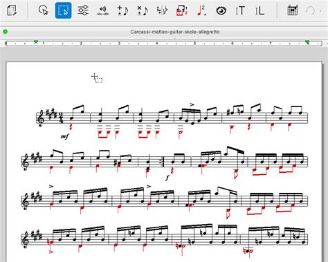 Convert Notation To Tab And Tab To Notation Smartscore 64 Guitar Ne