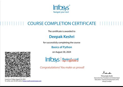 Python Learning Infosysspringboard Coding Programming Thankful