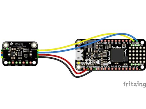 Python And Circuitpython Test Adafruit Bme280 Humidity Barometric Pressure Temperature