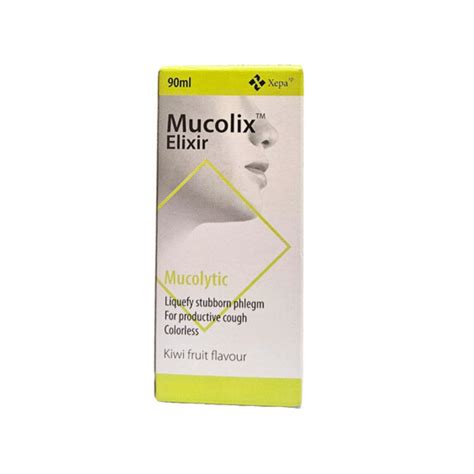 Mucolix Elixir 90ml Keystone Clinic And Surgery