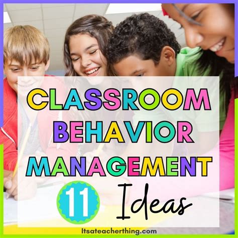 Classroom Behavior Management Ideas Redirecting Behavior Its A