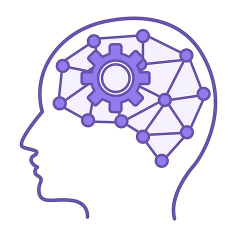 premium vector colored artificial intelligence icon