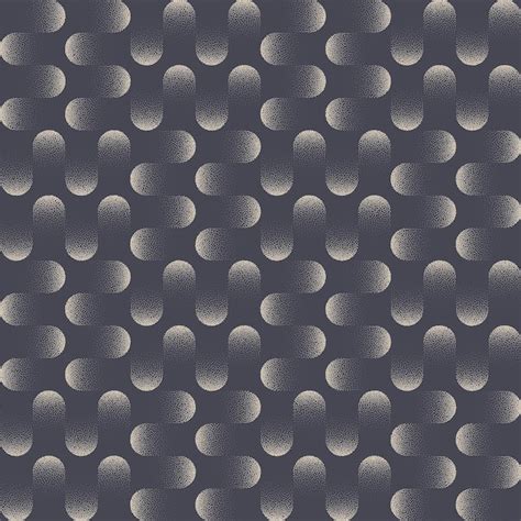 Premium Vector Dynamic Graphic Mod Seamless Pattern Vector Dot Work Stylish Abstract Background