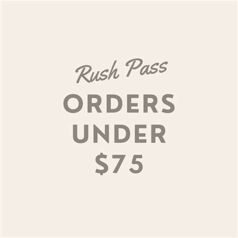 Rush Pass 208 Custom Designs