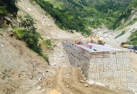 Mitigation Of Landslide Zone At Nh 58 Lambagarh Maccaferri Philippines